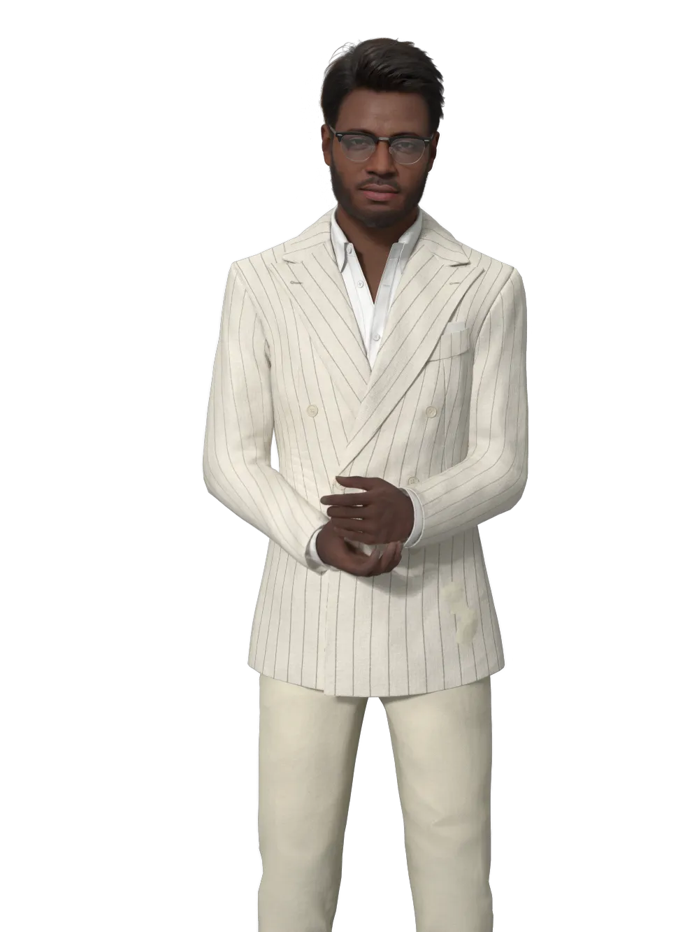 商业服务3d数字人, AI数字人-Cecil Woolf